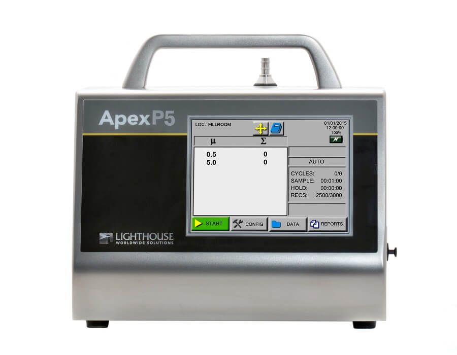 Lighthouse particle counter - Switzerland representative BAKRONA